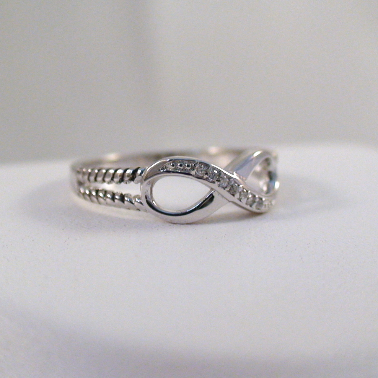 Sterling Silver Infinity Ring