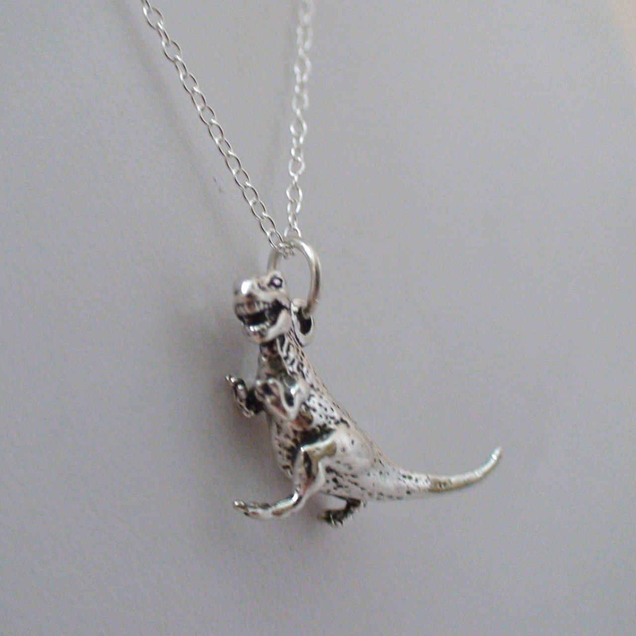 T-Rex Necklace - 925 Sterling Silver