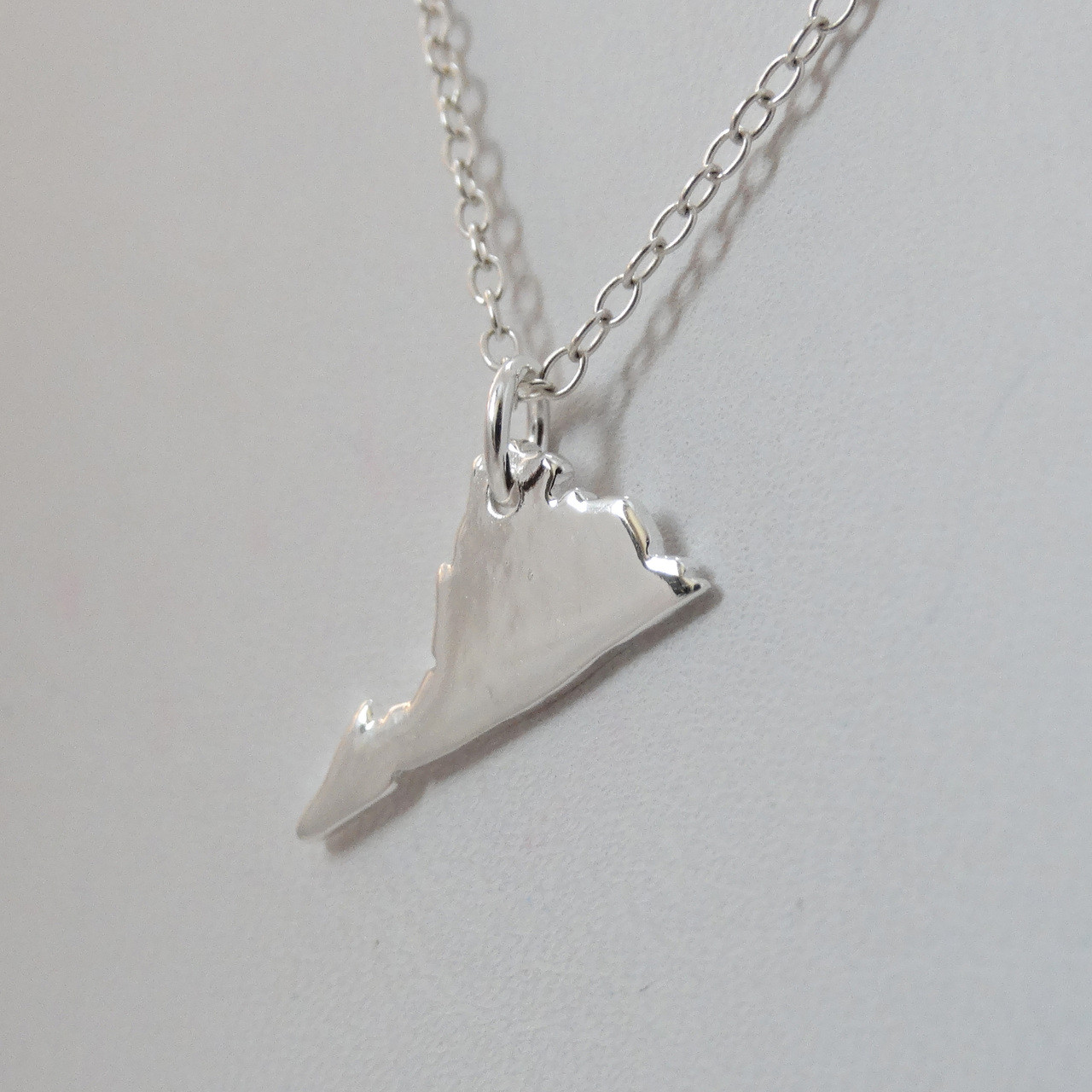 FashionJunkie4Life.com | Virginia State Necklace - Sterling Silver
