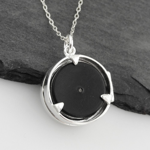 Real Working Compass Locket Necklace - 925 Sterling Silver ...