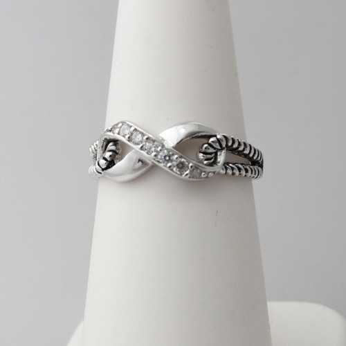 Infinity Ring - Sterling Silver