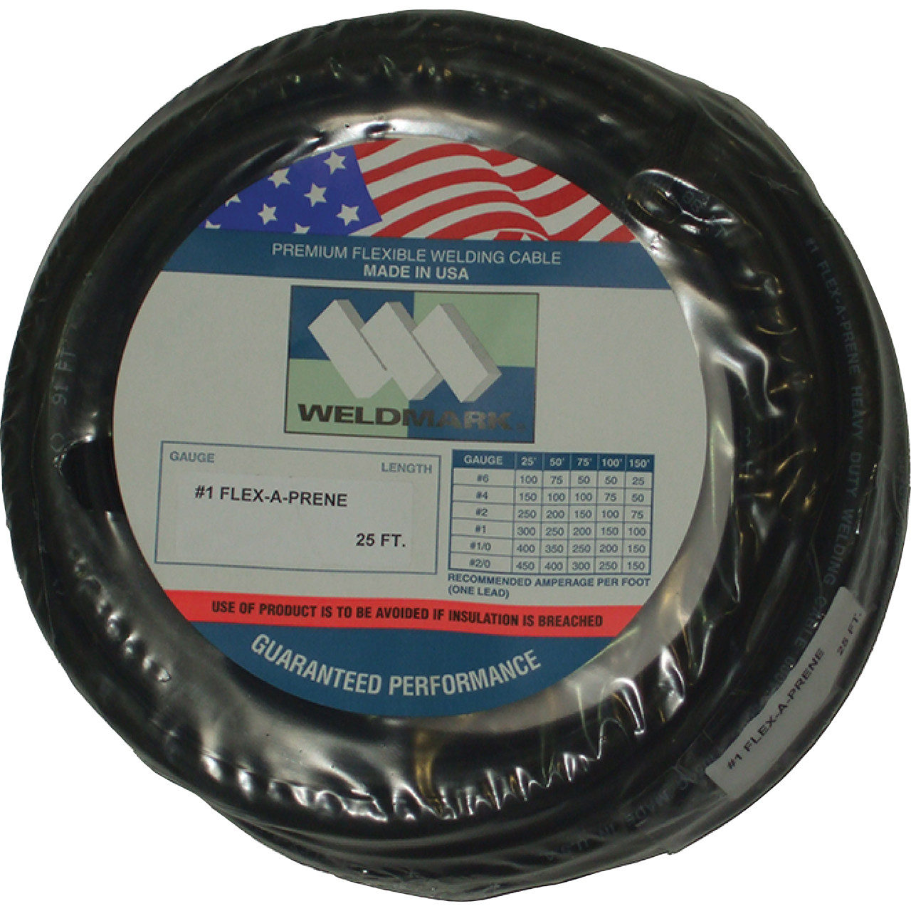 Direct Wire & Cable - #1 X 25' Welding Cable - RAM Welding Supply