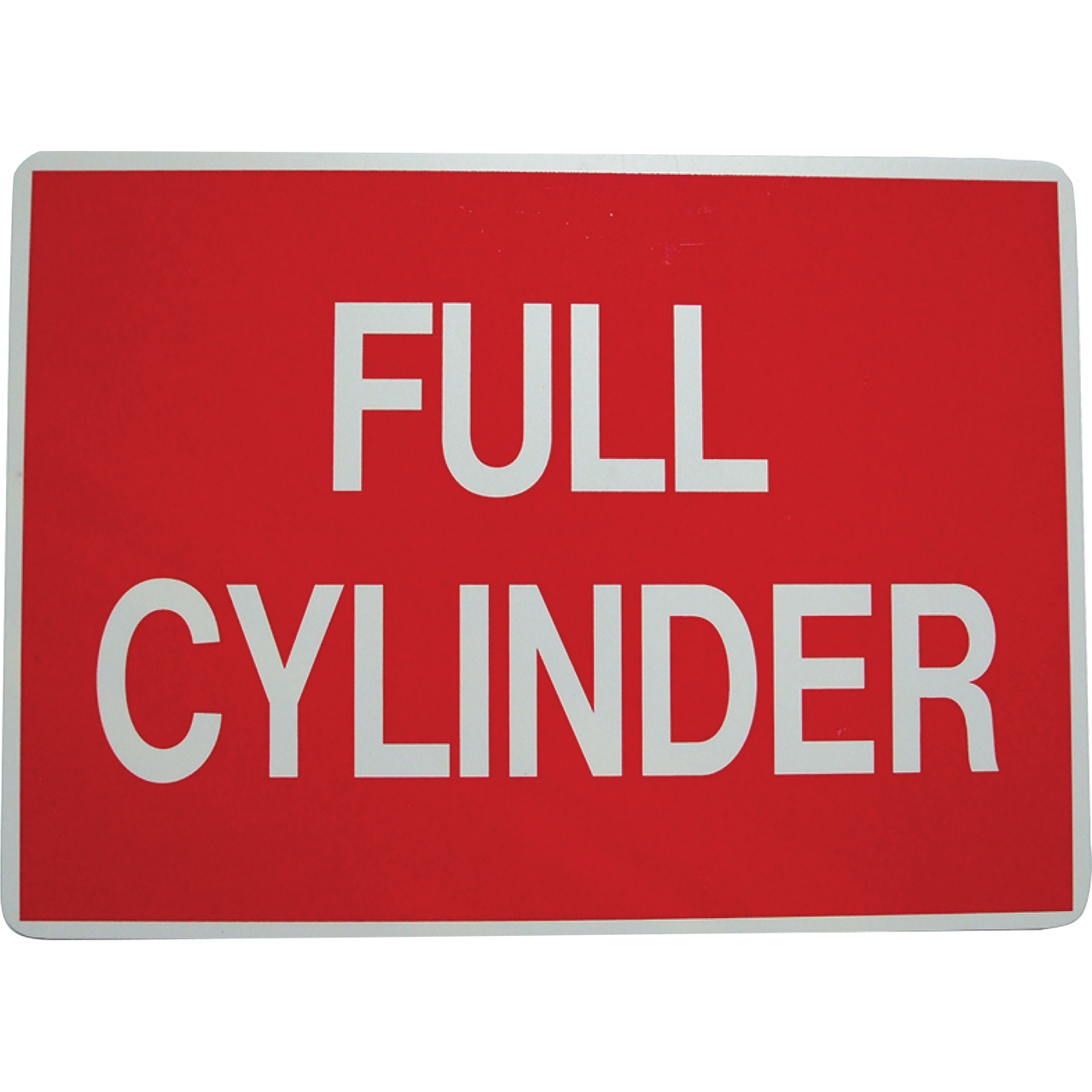 Legible Signs Inc - 10" X 14" 'Full Cylinder' Safety Sign - RAM Welding ...