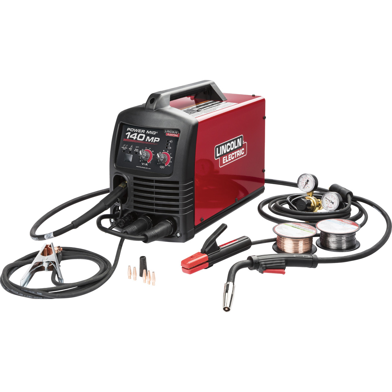 Lincoln Electric - Power MIG 140 MP Multiprocess Welder - RAM Welding ...