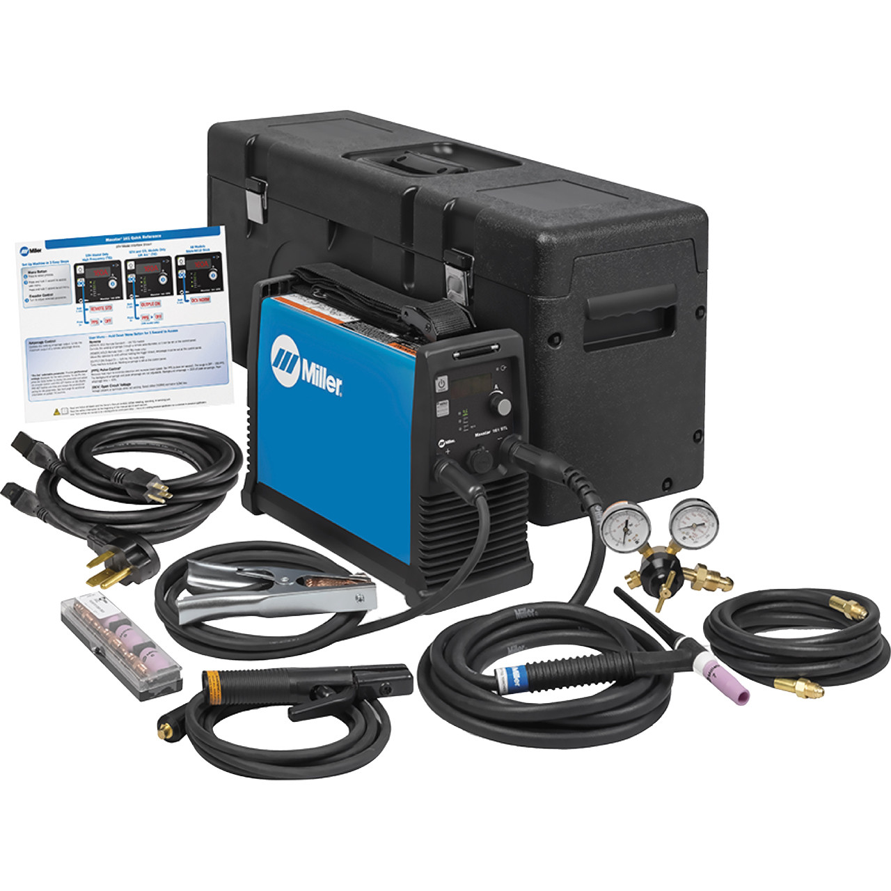Miller - Maxstar 161 STL TIG/Stick Welder Contractor Package W/ X-Case ...
