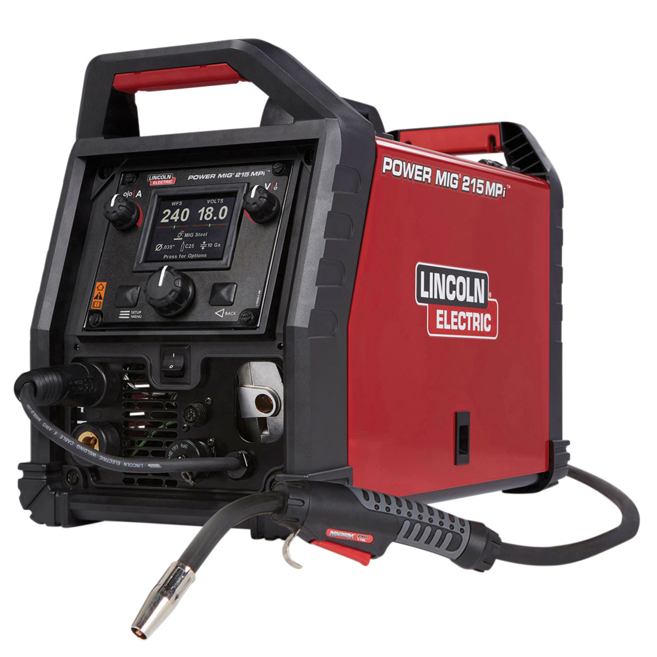 Lincoln Electric - Power MIG 215 MPi Multi-Process Welder - RAM Welding ...