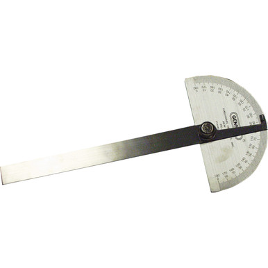 General Tools - 0 - 180 Degrees Round Head Stainless Steel Angle ...