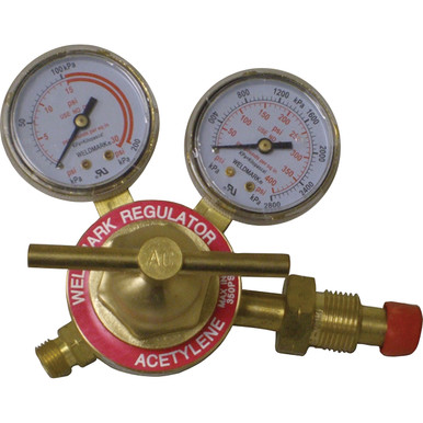 Weldmark - Medium Duty Single Stage Acetylene Regulator - RAM Welding ...