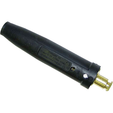 Lenco - LC-40 Black Male Cable Connector - RAM Welding Supply
