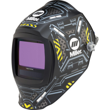Miller - Digital Infinity Series Helmet Black-Ops w/ ClearLight 4x ...