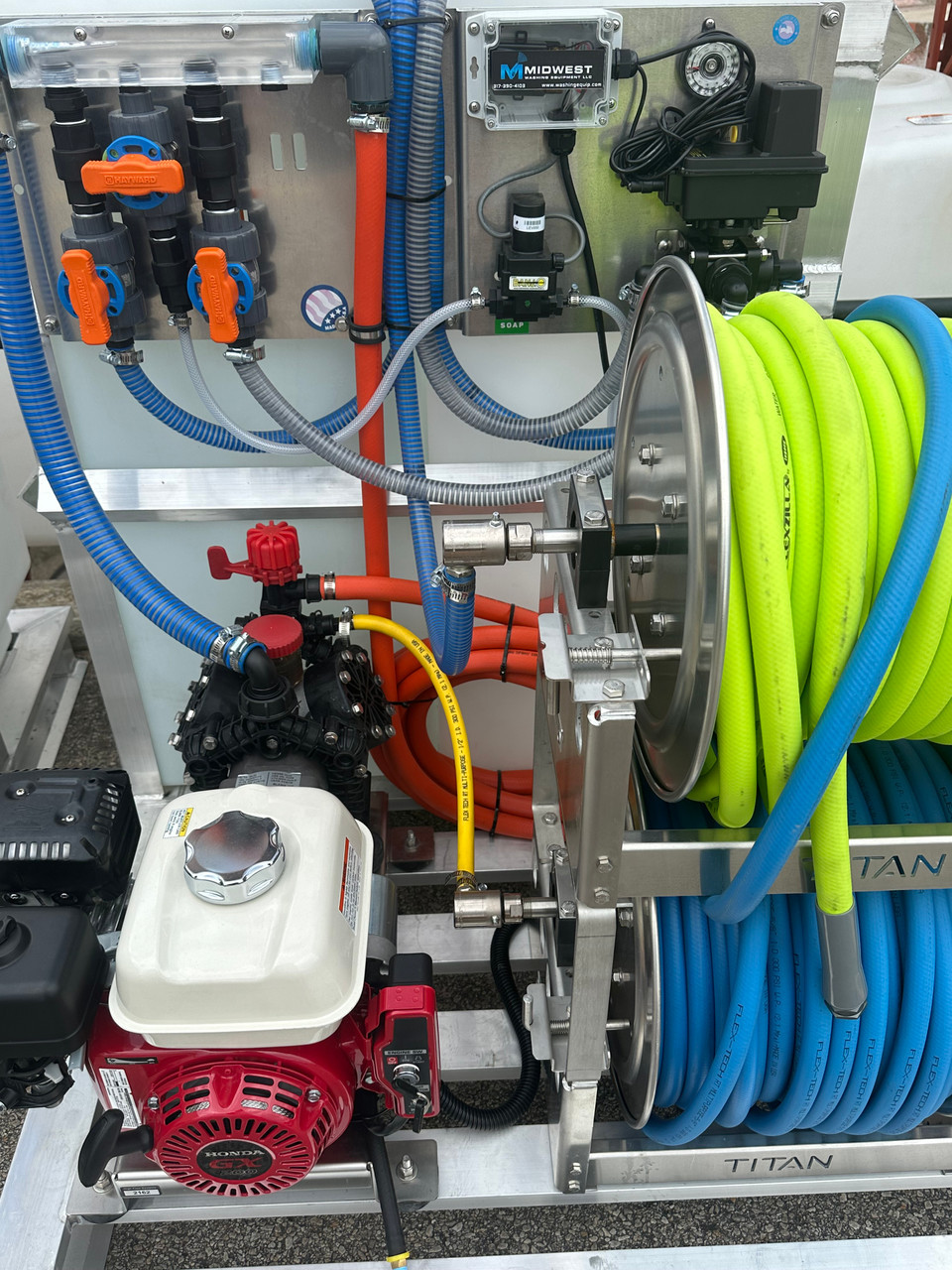 HFS Pro Softwash Skid - Ready to Wash!