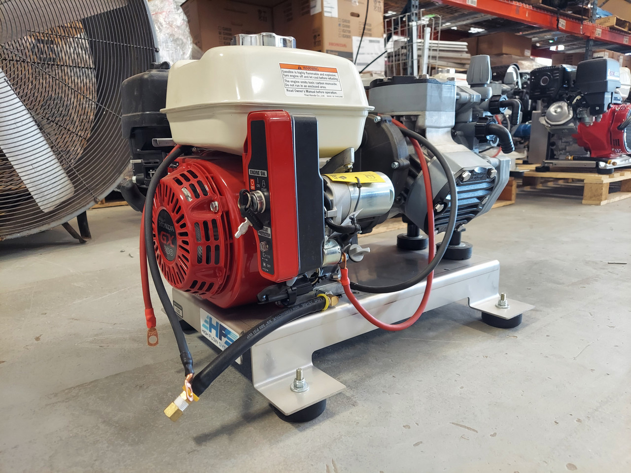 HFS Comet P40 Honda Electric Start Softwash Skid