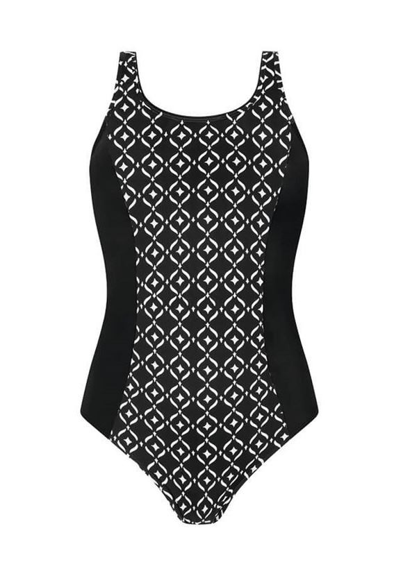 Amoena Swimsuit | Asian Garden Full Bodice Mastectomy Swimswear