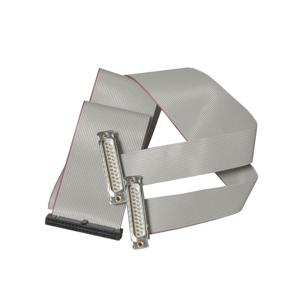 40 Pin IDC Ribbon Cable to (2) DB25M; 30" Length - for 3562 - Sealevel ...