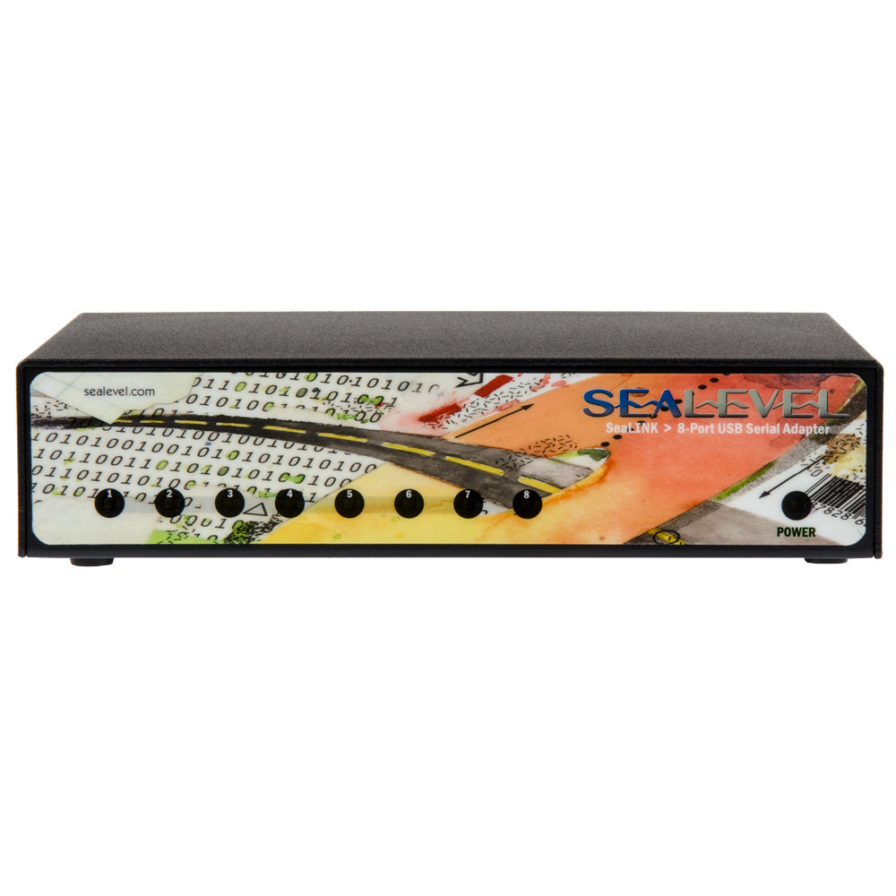 SeaLINK+8: USB to 8 Port RS-232/422/485 Serial Adapter E1 - Sealevel ...
