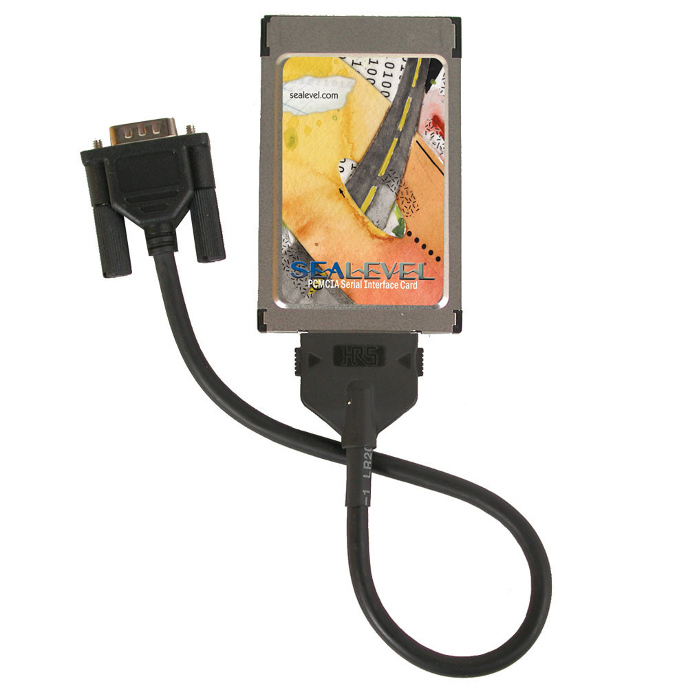 PC-SIO: PCMCIA to 1 Port RS-232 Adapter w/DB9 Cable (CA201) - Sealevel ...