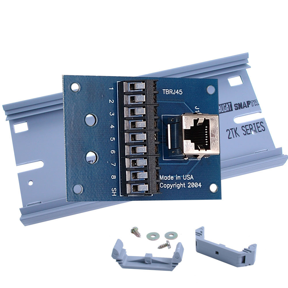Terminal Block: RJ45 to 9 Screw Terminals w/track & clips - Sealevel ...