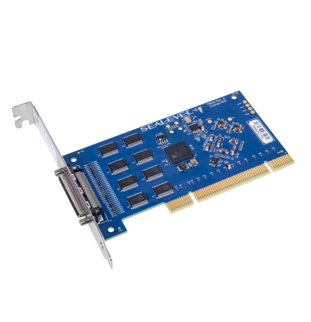 Low Profile PCI 8-Port RS-232 Serial Interface - Sealevel Systems, Inc