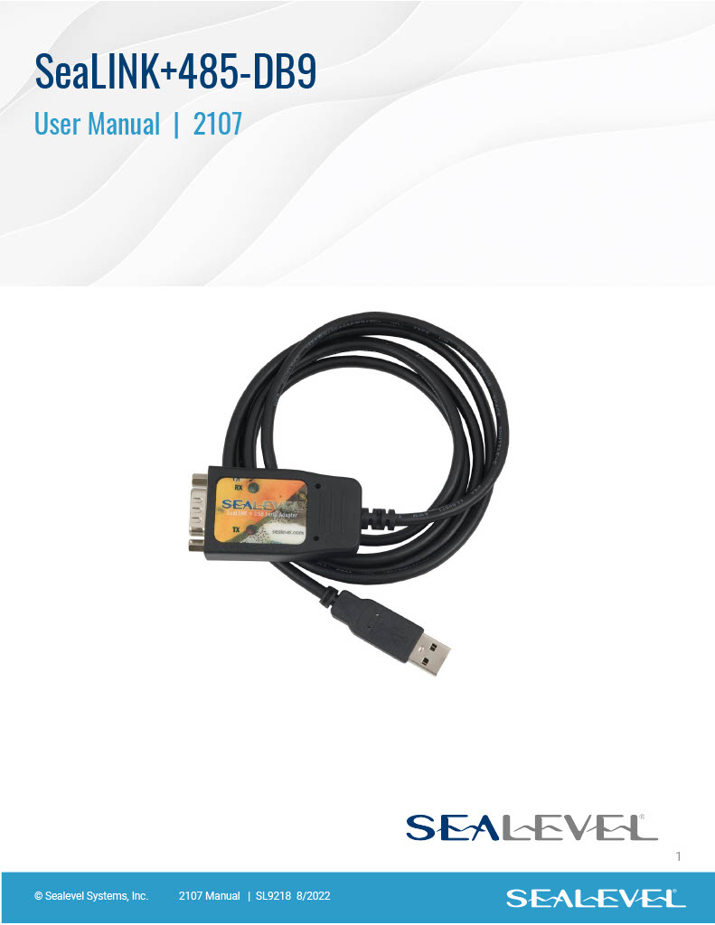 Manual: 2107 - Sealevel Systems, Inc