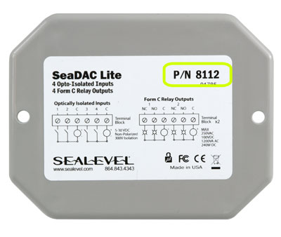 How to Determine Part Numbers and Modifications - Sealevel Systems, Inc