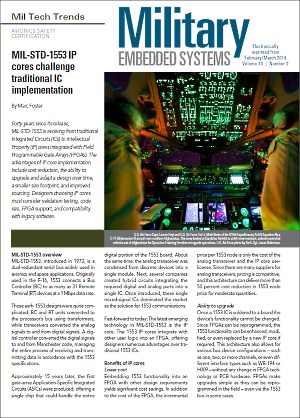 MIL-STD-1553 IP Cores Challenge Traditional IC Implementation ...