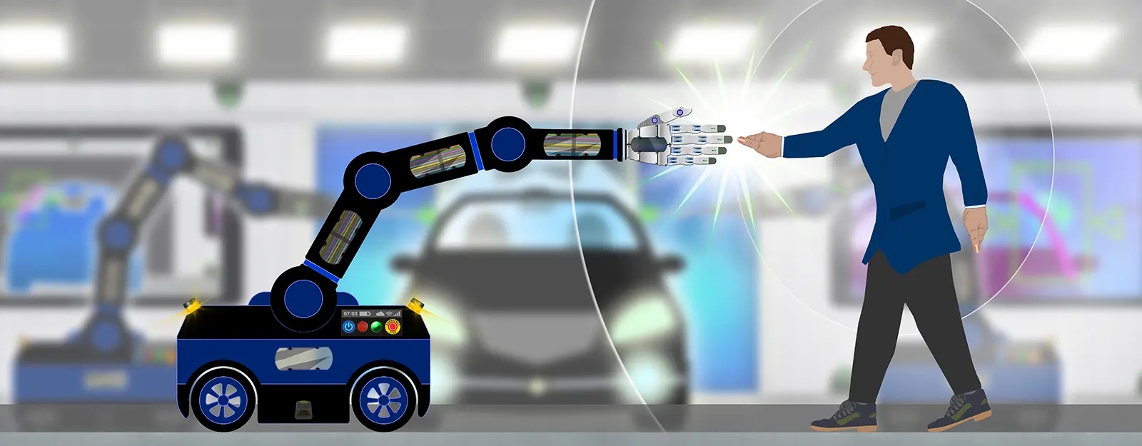 Cobotics for Automotive: Humans & Cobots Working Side by Side ...