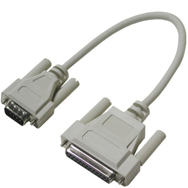 Cable DB-25 Female to DB-9 Male 12in. - Sealevel Systems, Inc