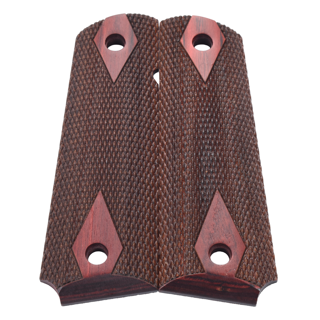 1911 Grips, Full-Size, Rosewood Composite, Beveled Bottom (EW1-257 ...