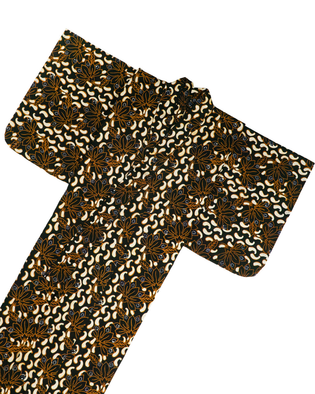Batik Yukata - Midnight Lotus