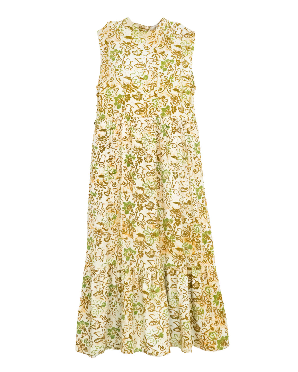 Gather Hem Dress - Sunny Sheen Lily