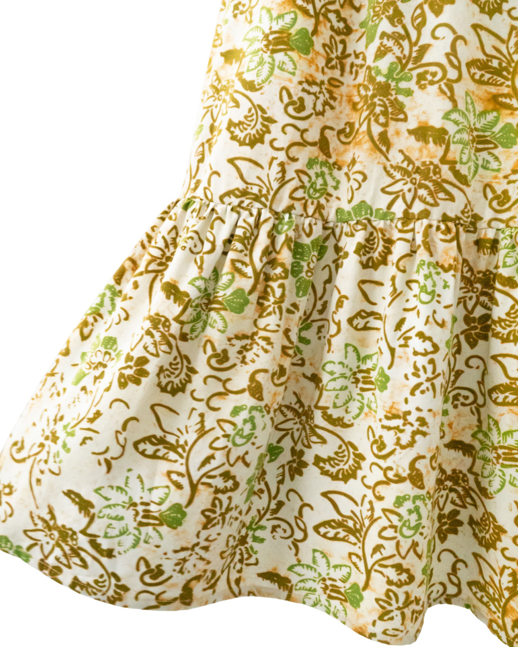 Gather Hem Dress - Sunny Sheen Lily