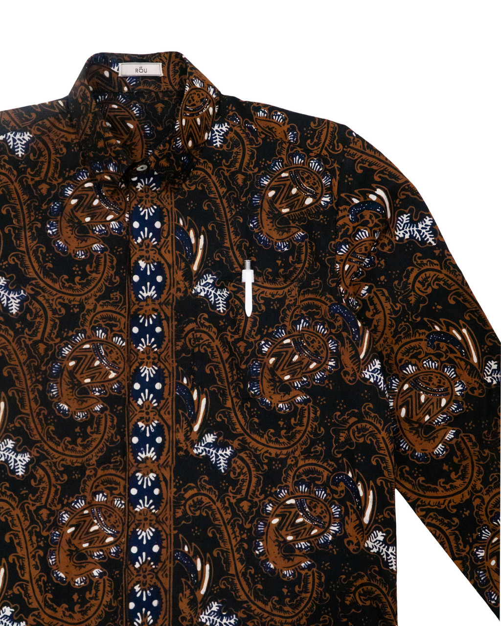 Standard Long Sleeves Shirt - Night Seashell