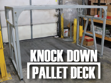 Collapsible Knock Down Pallet Deck