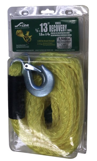 5/8” x 13’ ATV Tow Rope w/Hooks