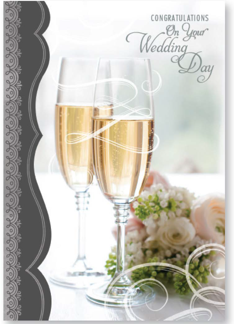 Congratulations Wedding Toast - cardfrenzy Darien