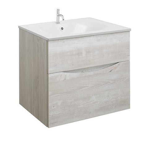 Crosswater Glide II Basin Unit 600 - GL6000DNO+