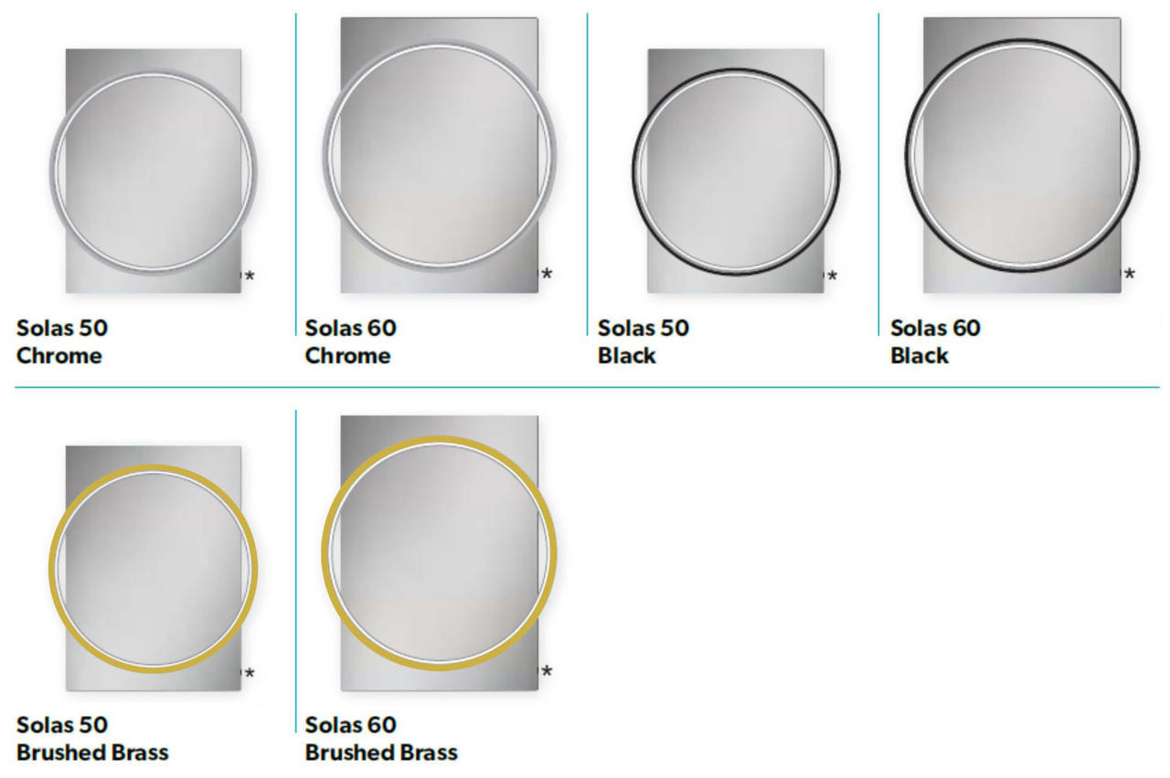 HIB Bathroom Solas LED Mirror - 79510500