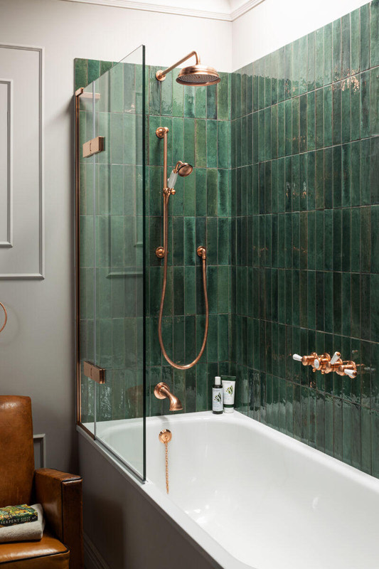 Matki Eauzone Plus Two Panel Bath Screen 900mm - EPB0900