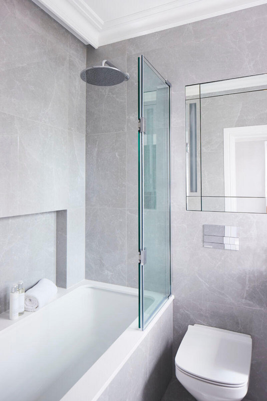 Matki Eauzone Plus Double Panel Bath Screen - EPD907
