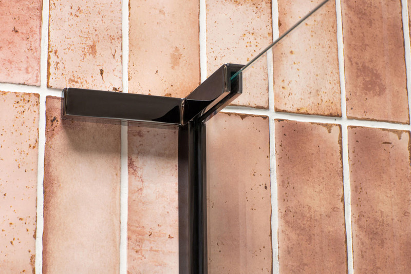 Matki Eauzone Plus Hinged Door With Hinge Panel For Corner 800mm - EPHC800