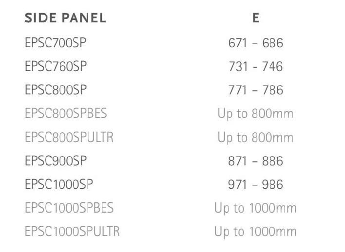 Matki Eauzone Plus Sliding Door With Fixed Panels For Corner 1100mm ...