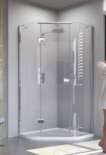 Matki Illusion Quintesse Shower Enclosure & Tray 900mm Glass Guard ...