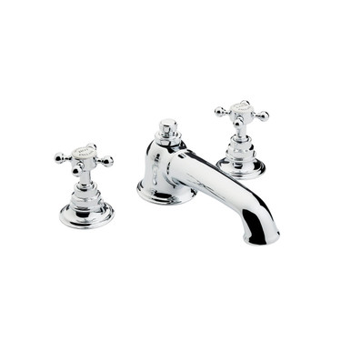 Swadling Invincible 1909 Deck Bath Mixer, Crosshead - 7764CP