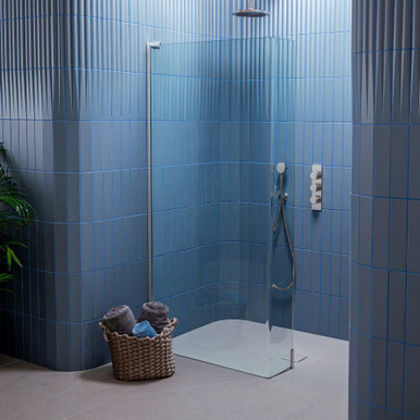Matki Eauzone Plus Radius-20 Wet Room Panel 800mm - EWL800