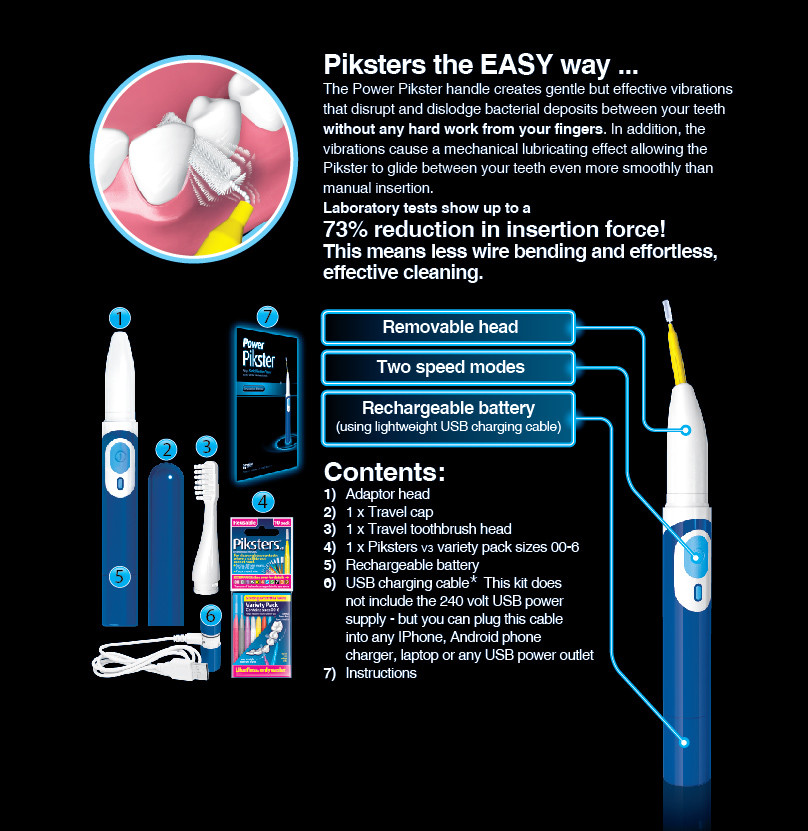 Power Pikster Toothbrush | Erskine Dental