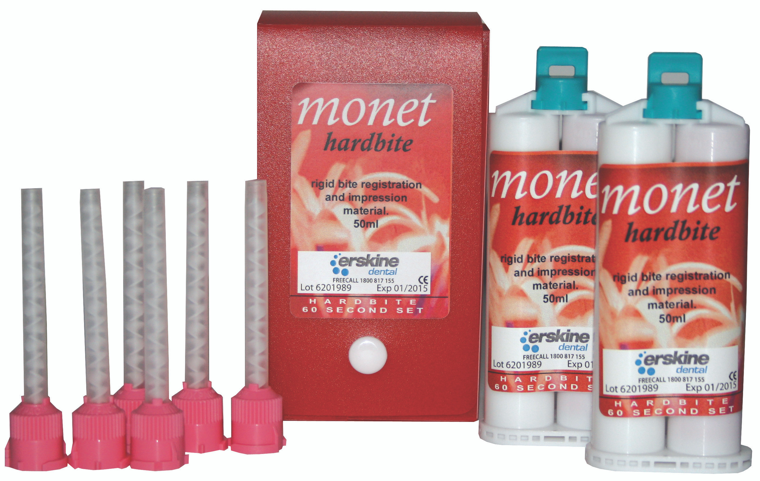 Monet Hardbite Cartridges - 2 x 50ml - Erskine Dental - Trusted Dental ...