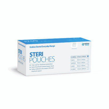 Steri Pouches 200 Pack | Erskine Dental
