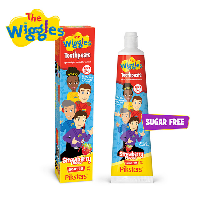Wiggles Toothpaste Strawberry 96g | Erskine Dental