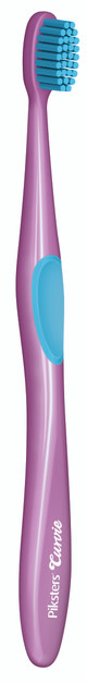Piksters Curvie Rubber Grip Toothbrush - Assorted Colours