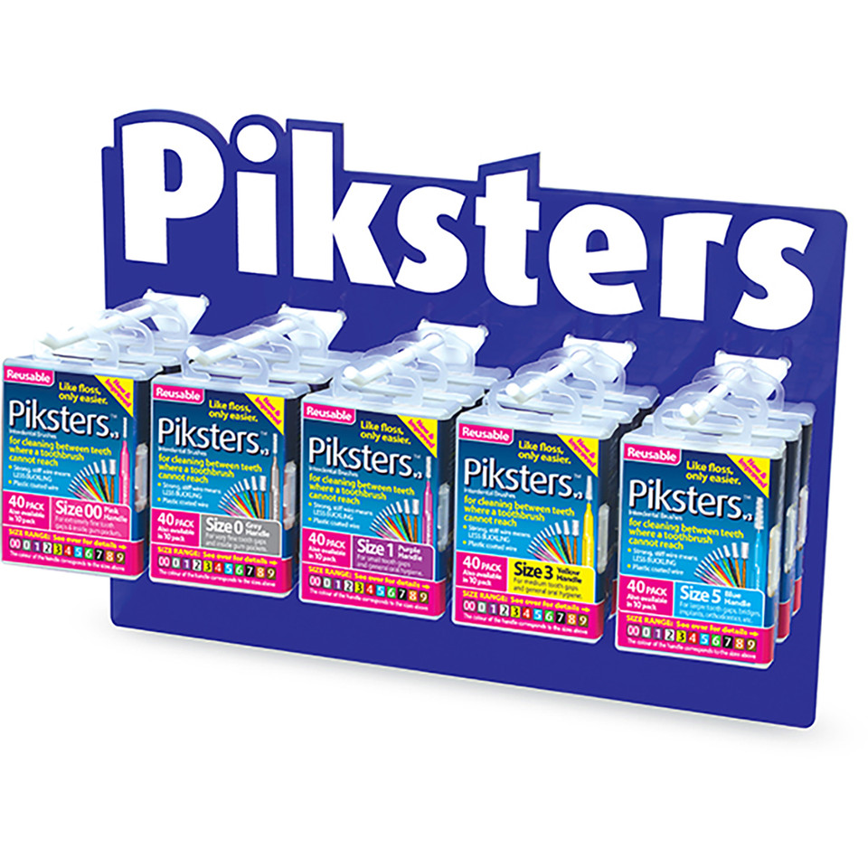 Piksters 5 Hook Display 40pk | Erskine Dental